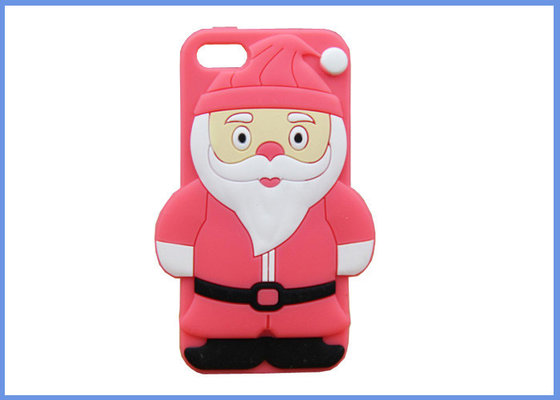 Professional Mobile Phone Accessory , Mobile Phone Case Santa Claus Phone Cover