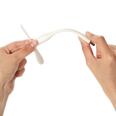 Xiaomi를 위한 구부릴 수 있는 팬을 냉각하는 분리가능한 소형 Portable USB 팬