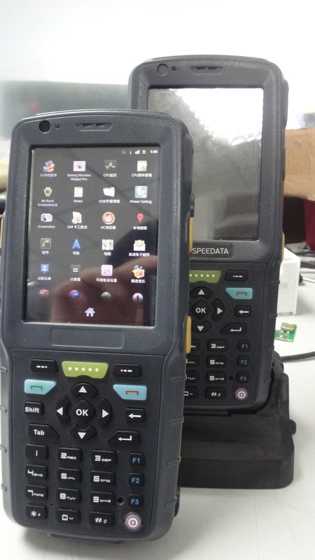 GPS, Bluetooth, WiFi, 1D Rugged Tablet PCS Laser Barcode Scanner With Android 2.3 System