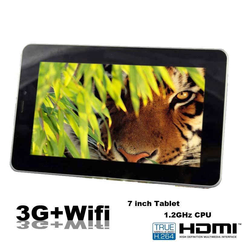 Black Lcd Screen Google Android 4.0 Tablet Pc With Phone Calling Wm8850