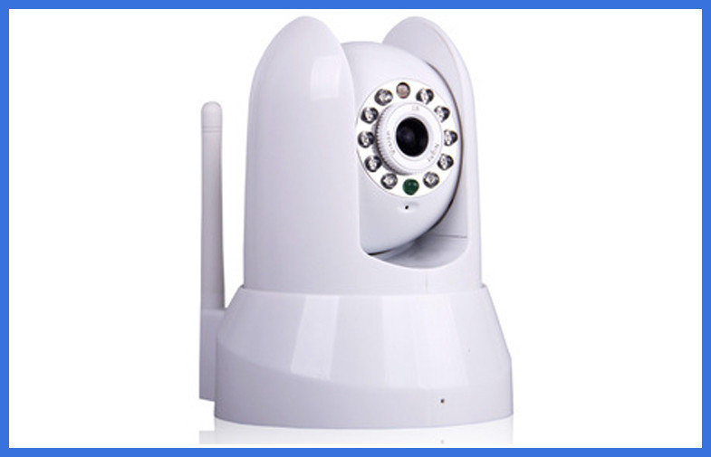 Wi-Fi / Wireless Ip motion detection Cameras , Auto IR LED night vision 10 m