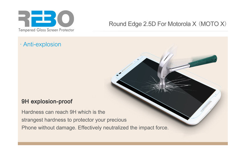 9H Hardness Anti Shatter Motorola Screen Guard for Motorala G Mobile Phone