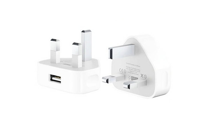 3 Pin Power Mains Wall Plug Usb Charger Adapter For Samsung Galaxy Tablets