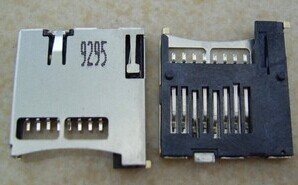 Replacement Molex Micro TF Card Socket For Smartphone Push - push Contact Type
