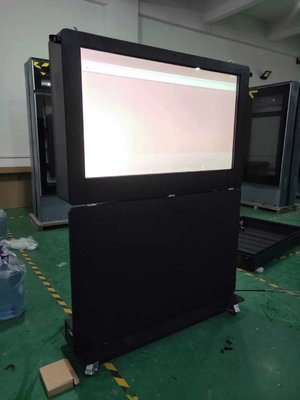 Dedi 43/49/55 인치 옥외 수평한 조경 디지털 방식으로 간판 전시 지면 대