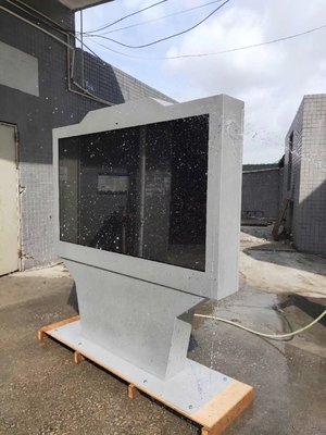 높은 광도 유명 관광지를 위한 옥외 LCD 디지털 방식으로 간판 2500 니츠