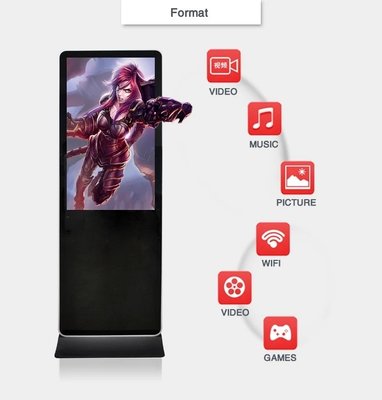 안드로이드 체계 옥외 LCD 디지털 방식으로 Signage Dedi 32&quot; 43&quot; 49&quot; 55&quot; 65 1 년 보장