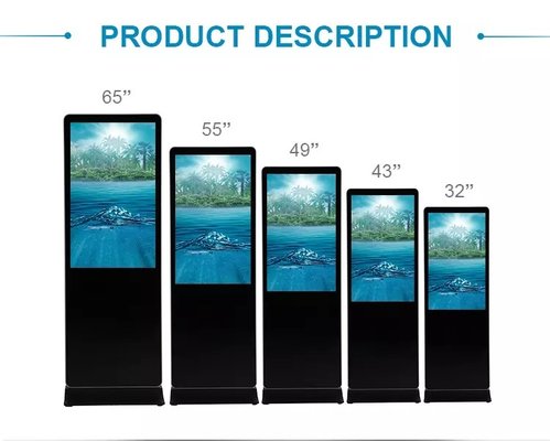 안드로이드 체계 옥외 LCD 디지털 방식으로 Signage Dedi 32&quot; 43&quot; 49&quot; 55&quot; 65 1 년 보장