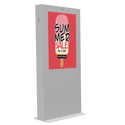 옥외 LCD 디지털 방식으로 Signage 광고 전시 Dedi를 서 있는 지면 43 인치