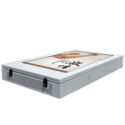 2000cd/m2 광도 옥외 LCD 디지털 방식으로 Signage 55 인치 IP55 넓은 시야각