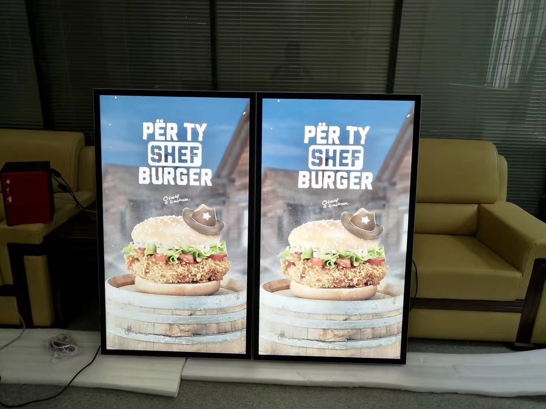 높은 정의 옥외 LCD 디지털 방식으로 Signage 55&quot; 대중음식점을 위해 원격 제어