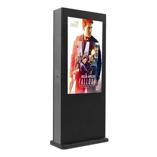 높은 광도 옥외 LCD 디지털 방식으로 Signage 43 ′ ′ - 65&quot; 수직 터치스크린 감시자