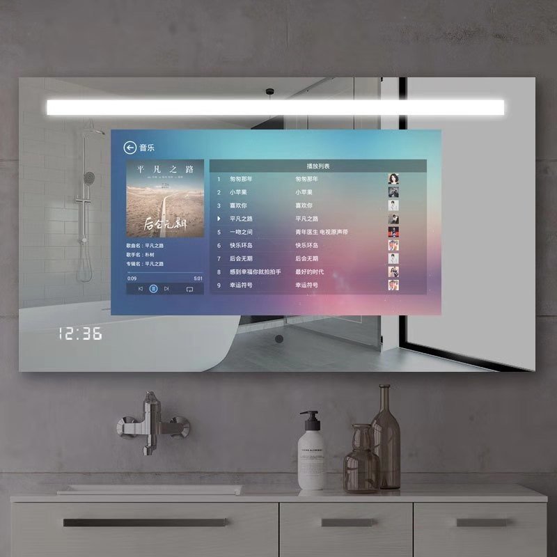 벽 산 마술 거울 전시 디지털 방식으로 Signage, 똑똑한 Lcd 터치스크린 32/43/55 인치