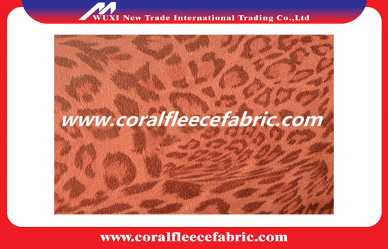 100% Polyester Fashionable Coating Faux Suede Fabrc / Car Seat Cover Fabric