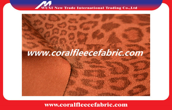 100% Polyester Fashionable Coating Faux Suede Fabrc / Car Seat Cover Fabric