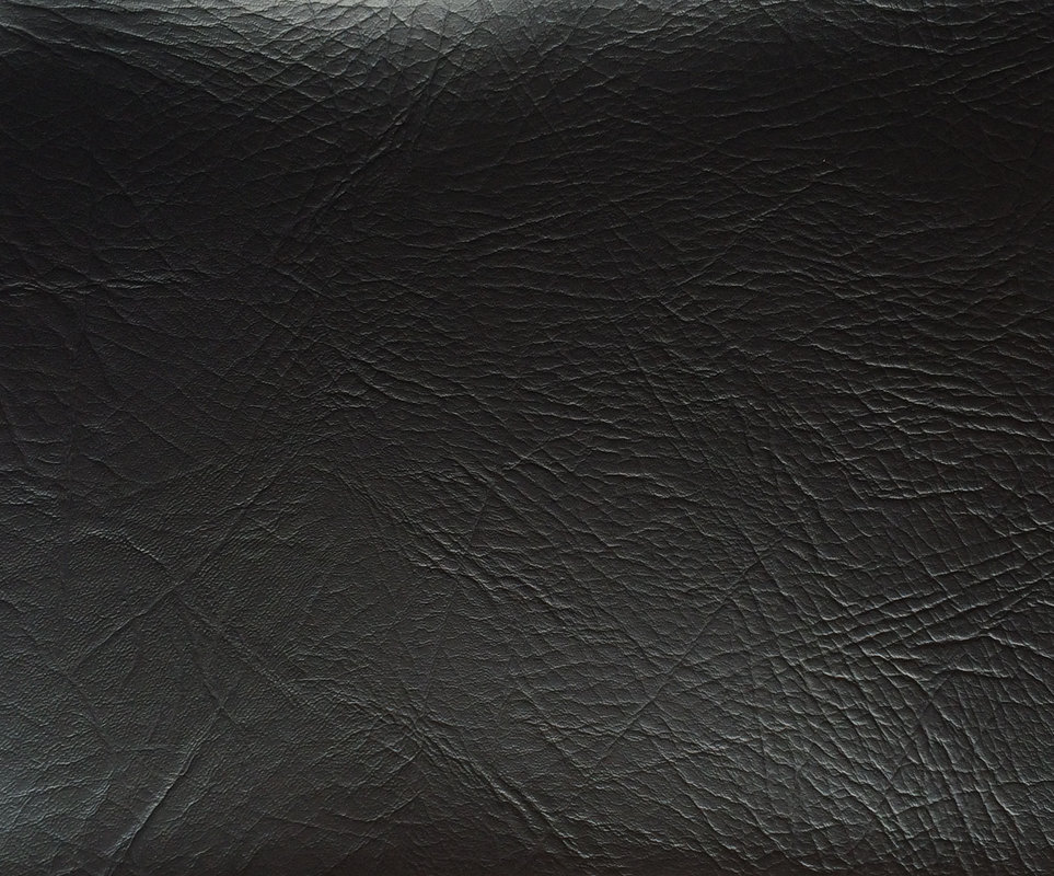 Professional Black Wooden Texture PVC Faux Leather Fabric For Furniture Upholstery