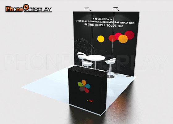 Conception portative 3x3m, supports réutilisables modulaires de cabine d'exposition d'exposition
