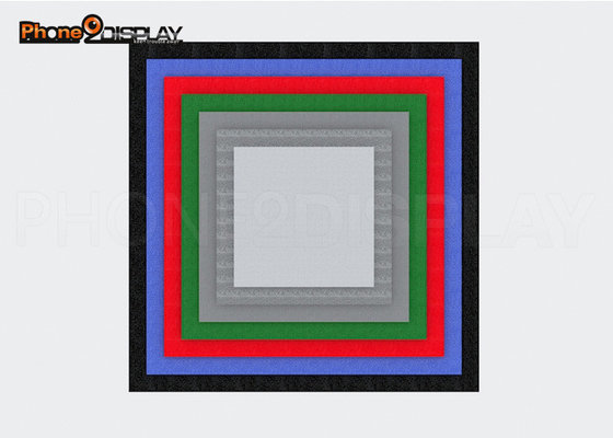 plancher de verrouillage de salon commercial d'épaisseur de 7mm/carrelages de verrouillage blancs de PVC
