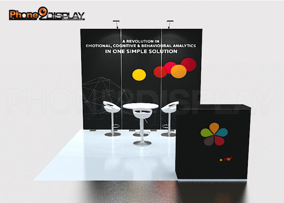 Conception portative 3x3m, supports réutilisables modulaires de cabine d'exposition d'exposition