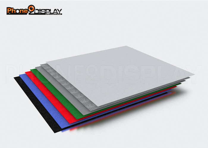 plancher de verrouillage de salon commercial d'épaisseur de 7mm/carrelages de verrouillage blancs de PVC