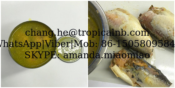 Canned mackerel in brine