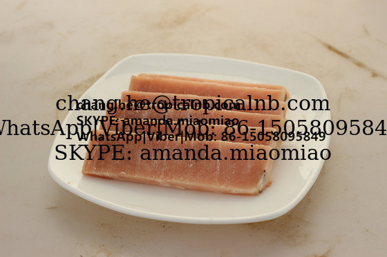 Frozen albacore tuna steak