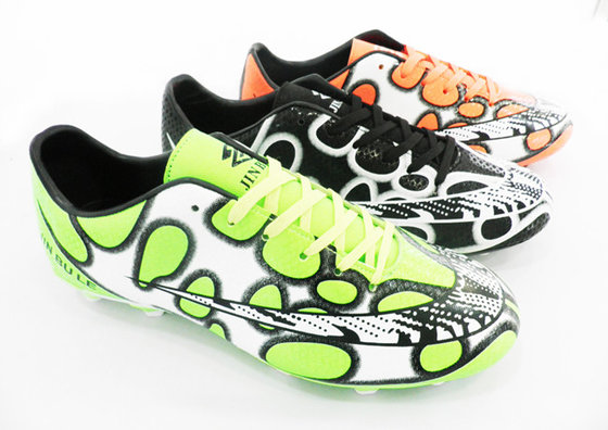 Durable 42 Size Toddlers Youth Indoor Soccer Shoes For Boys