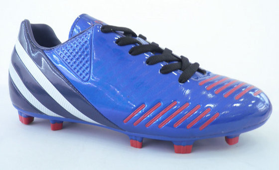 Stylish Mens Outdoor Soccer Shoes Colorful Abrasion-resistant PU