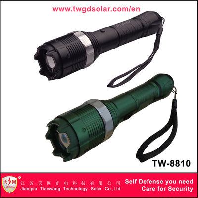 Metal Self Defense Police Shocker with Flashlight (TW-8810)