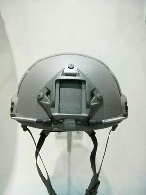 NIJ IIIA 9mm Kevlar  Black Fast Bulletproof Helmet with Test report