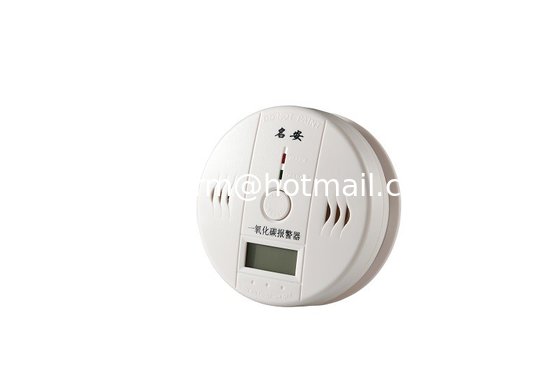 DC backup battery Ceiling LCD CO carbon monoxide gas detector For Home Security