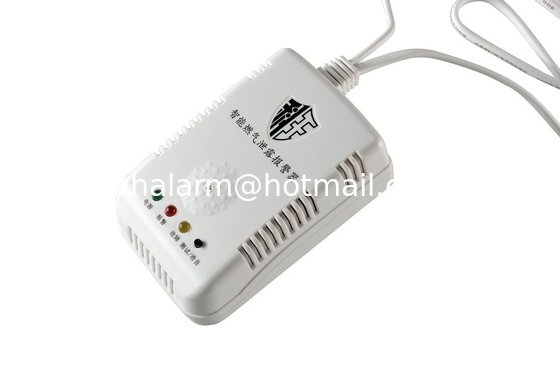 Hot Sales EN Standard AC Powered Combustible Gas Alarm With Mechanical Valve Factory Direct-Sale