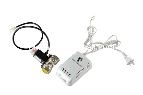 Hot Selling EN Standard LPG Gas Alarm Detector With Shutoff Valve Factory Direct-Sale