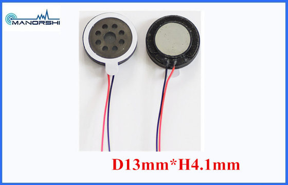 8 Ohm Mini Mylar Speaker 13mm 0.5W Wire 86dB Speaker for Mobilephone