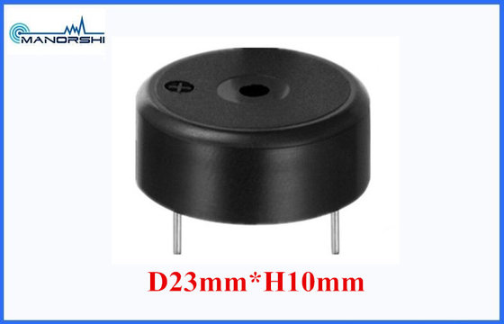 High Performance DC Piezo Electric Buzzer 23mm , Mini Piezo Buzzer for Alarm System