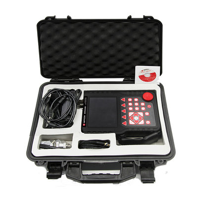 Easy Operation Ultrasonic Flaw Detector Connecting To PC With Two Alarm Lights MFD350B