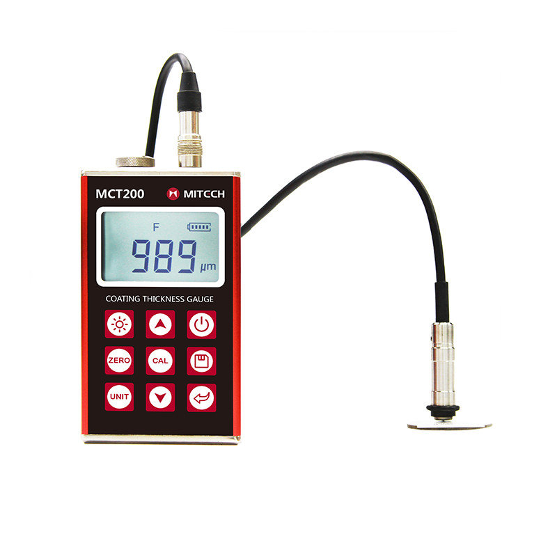 Easy Operation Coating Thickness Tester Compact Aluminum Case For Poor Working Conditions MCT200