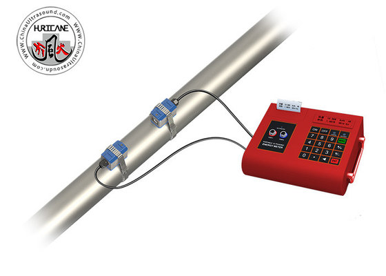 Ultrasonic heat meter portable and high accuracy with Built-in battery for 20 years lifespan