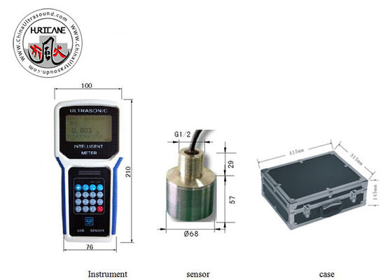 IP68 Protection Digital Ultrasonic Depth Sensor with Stainless Steel Sensor