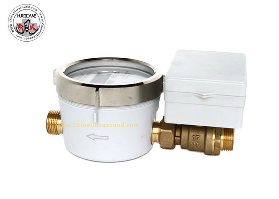 Dynamic Range 250 Ultrasonic Water Meter for Housing Blocks with Wireless Communication