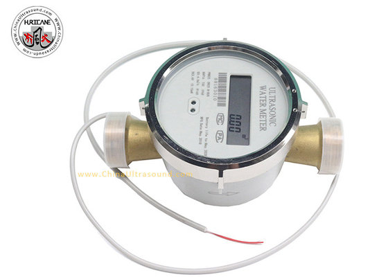 Size DN25 Class C Ultrasonic Water Meter for Industrial Buildings with Control Valve
