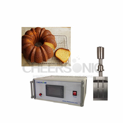 High Power Ultrasonic Food Cutter For Yeast Cakes , Commercial Cake Cutter