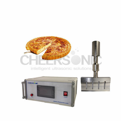 Ultrasonic Pie Pastry Cutting Machine , Touch Screen high frequency cutter UFC255