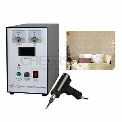 HUC800 Ultrasonic Textile Cutting Machine , Ultrasonic Cutter For Fabric / Wallpaper