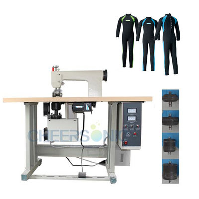 Diving Suit / Jacket / Sportswear Ultrasonic Quilting Machine High Efficiency