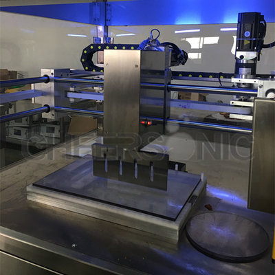 High Frequency Fast Ultrasonic Food Cutter And Wrapping Machine Commercial Cake Use