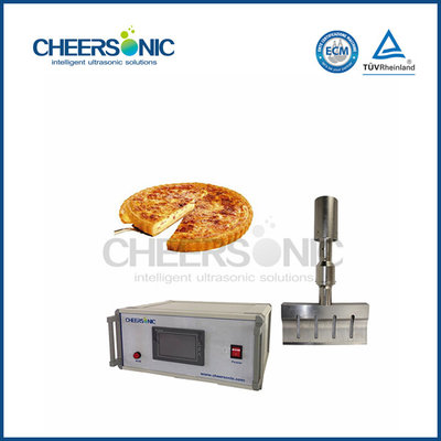 Ultrasonic Pie Pastry Cutting Machine , Touch Screen high frequency cutter UFC255