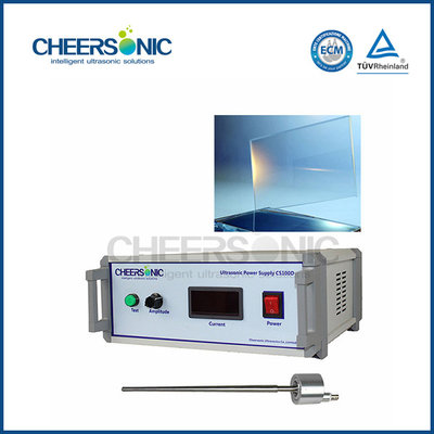 Energy Saving Low - E Glass Coating With Ultrasonic Spray Nozzle 55KHZ 