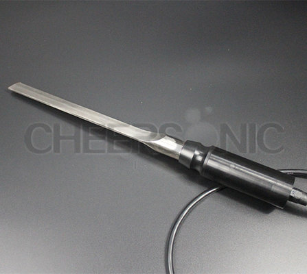 Pure Manual super Ultrasonic Food Cutter for pizza /  Swiss roll , 200mm Blade Length