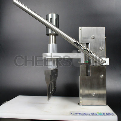 High Frequency Ultrasonic Food Cutter for small bakery , 30 times / min Cutting Speed